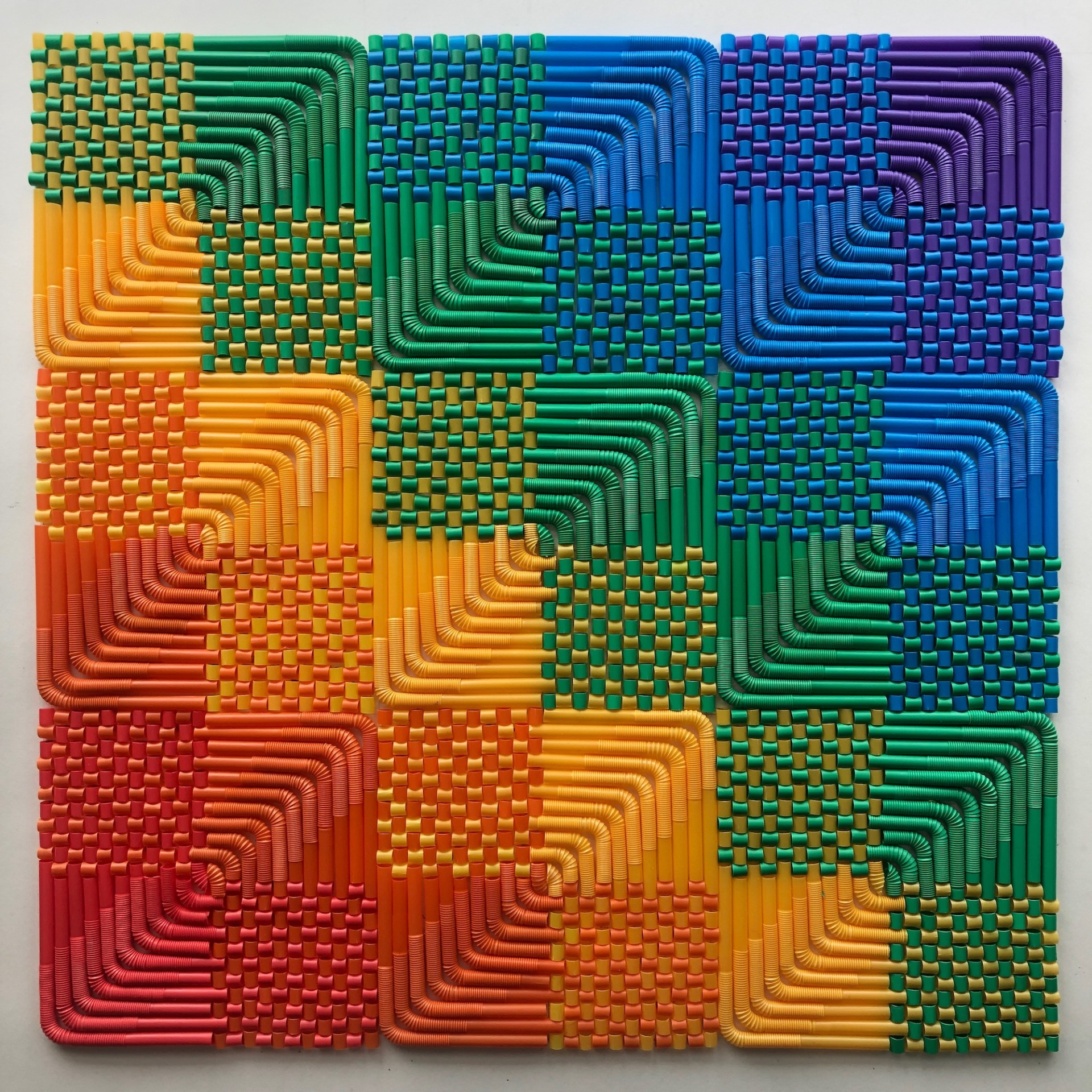 Everyday Objects Arranged into Colorful Compositions by Adam Hillman ...